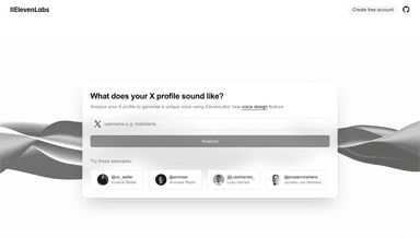 Voices | ElevenLabs Showcase