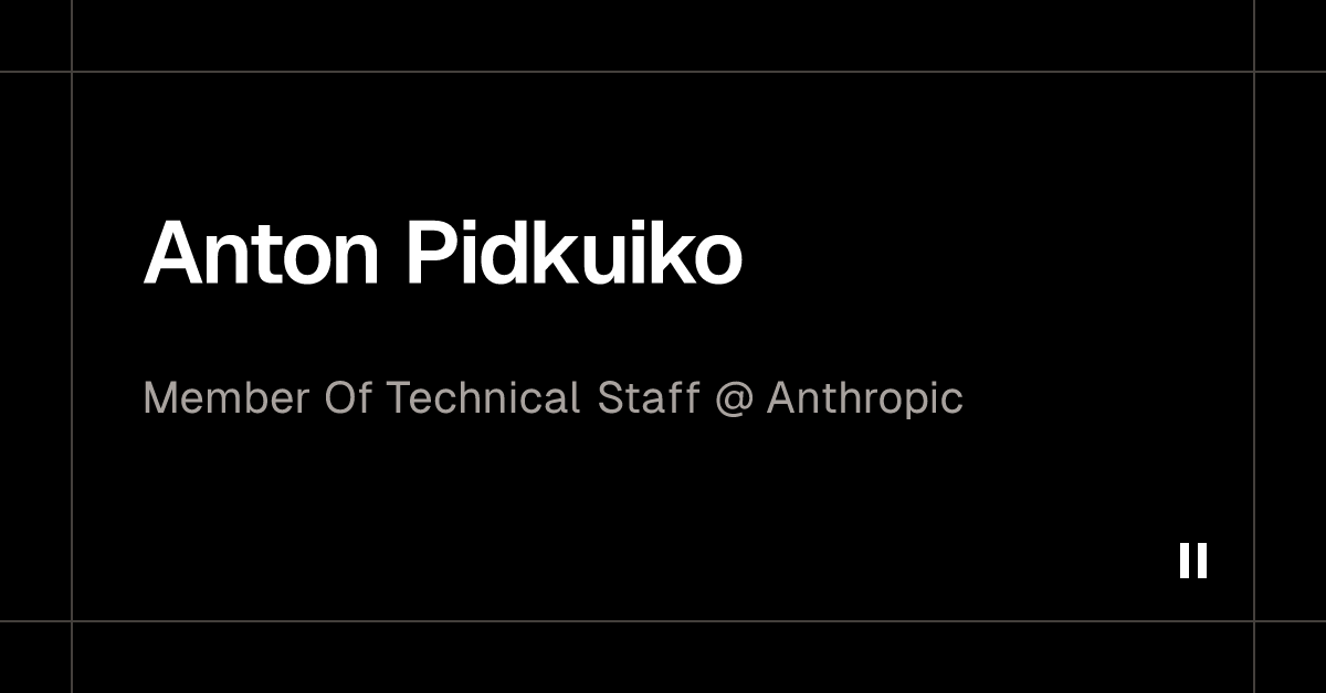 Anton Pidkuiko | ElevenLabs Showcase